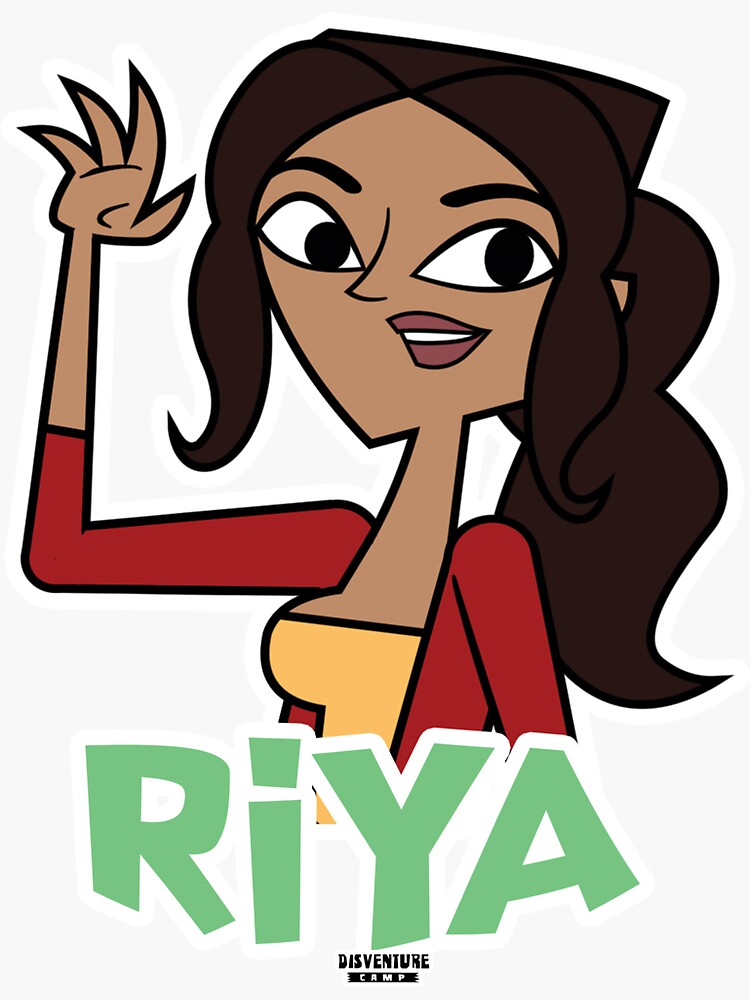 "Adventure Camp - Riya" Sticker for Sale by odd-nation | Redbubble