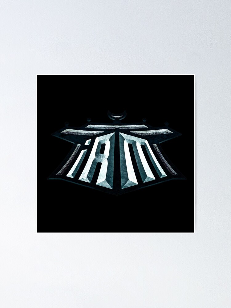 "IAM Rap Logo" Poster for Sale by sernunm | Redbubble