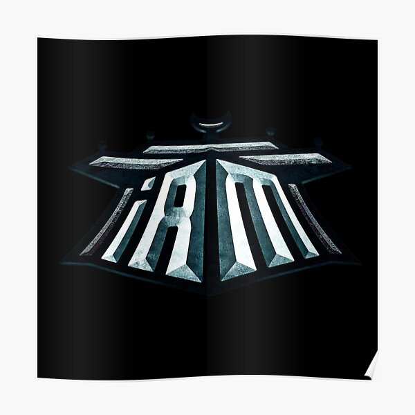 "IAM Rap Logo" Poster for Sale by sernunm | Redbubble