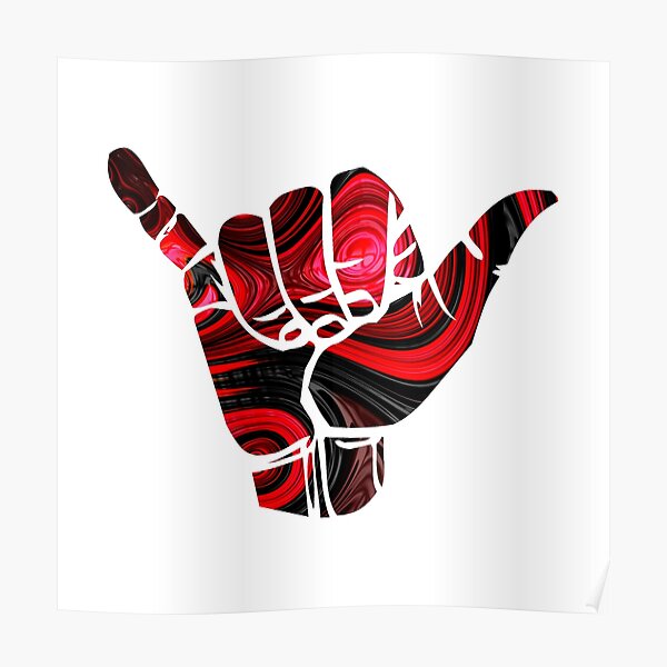 "Shaka" Poster by warddt | Redbubble