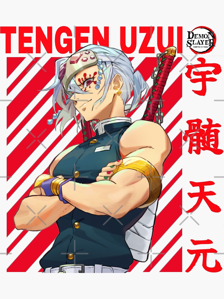 "Sound Hashira " Sticker for Sale by art-anime00 | Redbubble