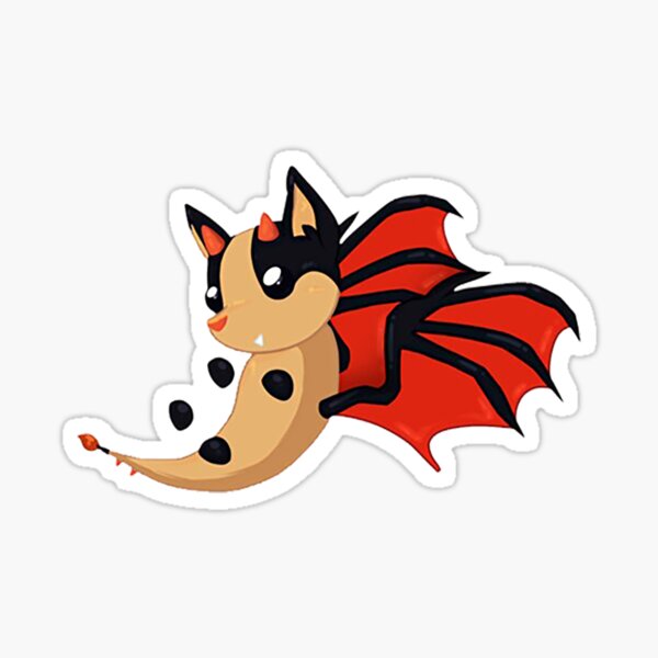 "Adopt Me Bat Dragon" Sticker for Sale by EvaAhmed | Redbubble