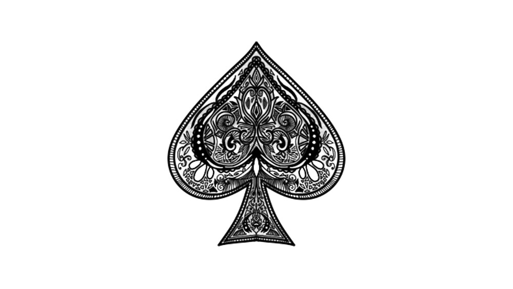 "Ace of Spades Intricate Design" by tea-earl-grey | Redbubble