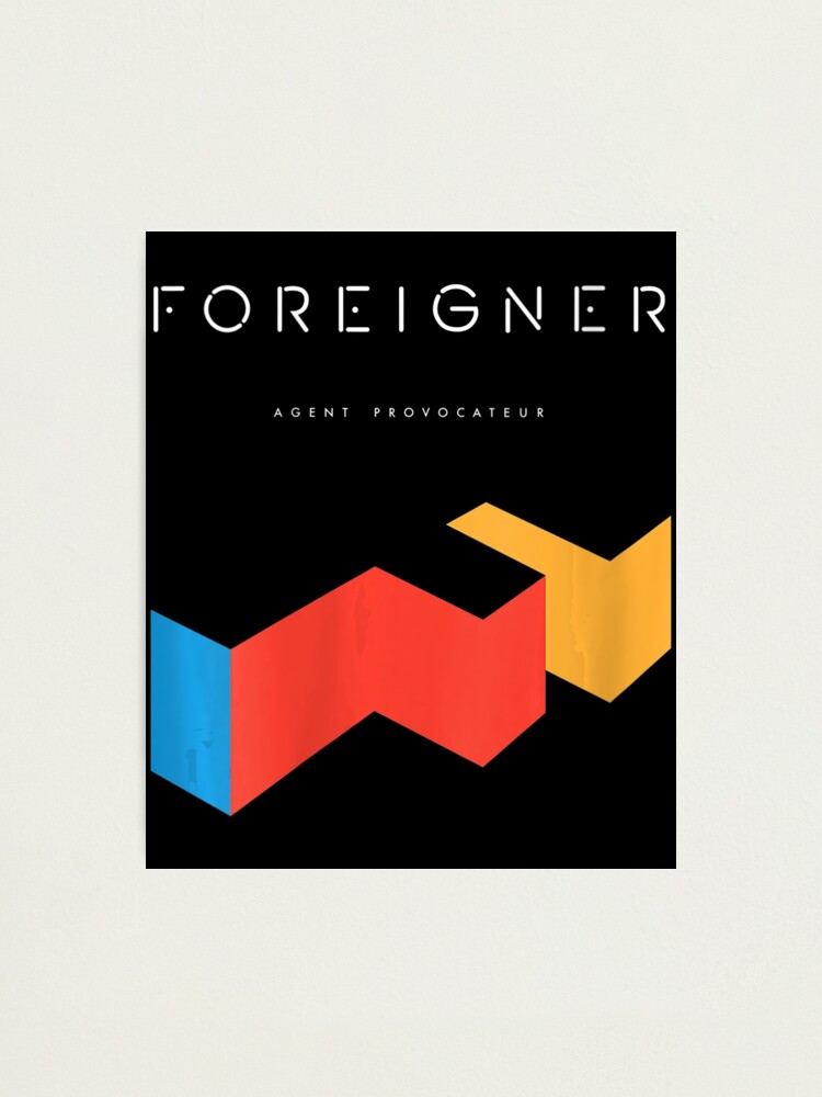 "Womens Foreigner Agent Provocateur Album Officially Licensed V-Neck ...