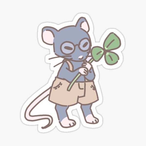 "Little mouse" Sticker for Sale by Very-Secret | Redbubble