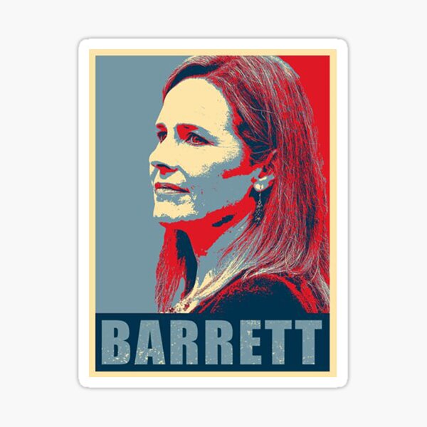 "Amy Coney Barrett - ACB " Sticker for Sale by JaydenAllen | Redbubble