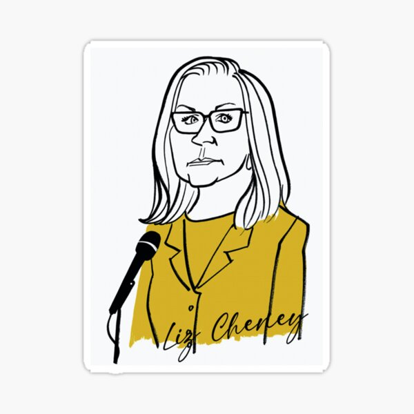 "Cheney " Sticker for Sale by Tatianahoy | Redbubble