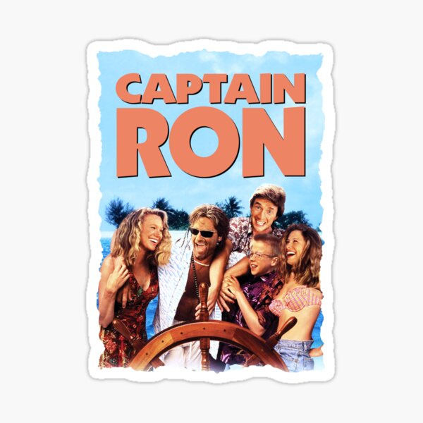 "CAPTAIN RON" Sticker for Sale by fyadodatre | Redbubble