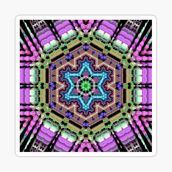"Elemental Ecstasy 44" Sticker for Sale by Boogie-72 | Redbubble