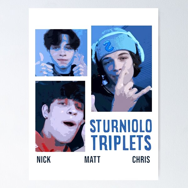 "Sturniolo Triplets Vintage" Poster for Sale by KaelynGraham | Redbubble