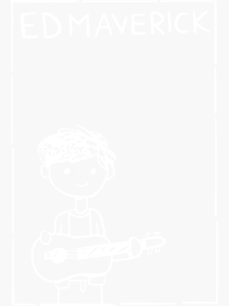 "ED MAVERICK Mexican Singer" Sticker for Sale by PAULROUTOS | Redbubble