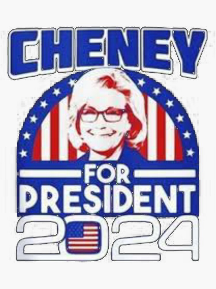 "Liz Cheney " Sticker for Sale by Tatianahoy | Redbubble