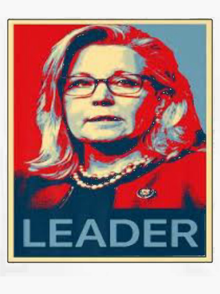 "Liz Cheney " Sticker for Sale by Tatianahoy | Redbubble