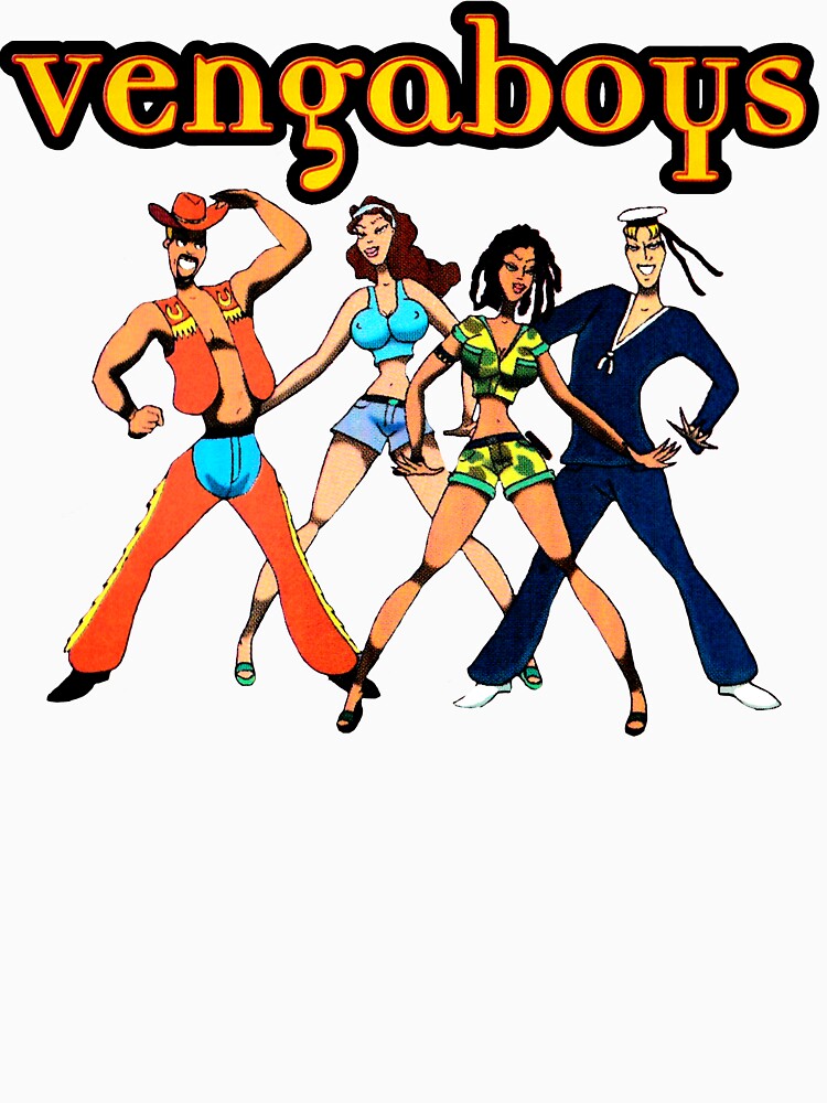 "Vengaboys fan" T-shirt for Sale by bubblegumdancer | Redbubble ...