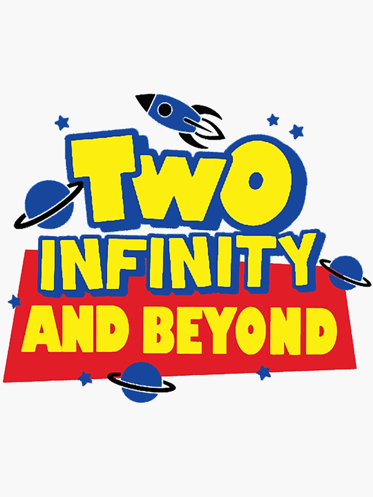"two infinity " Sticker for Sale by AcancomwCM | Redbubble