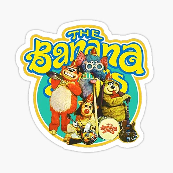 "The Banana Splits" Sticker for Sale by JobinStart | Redbubble