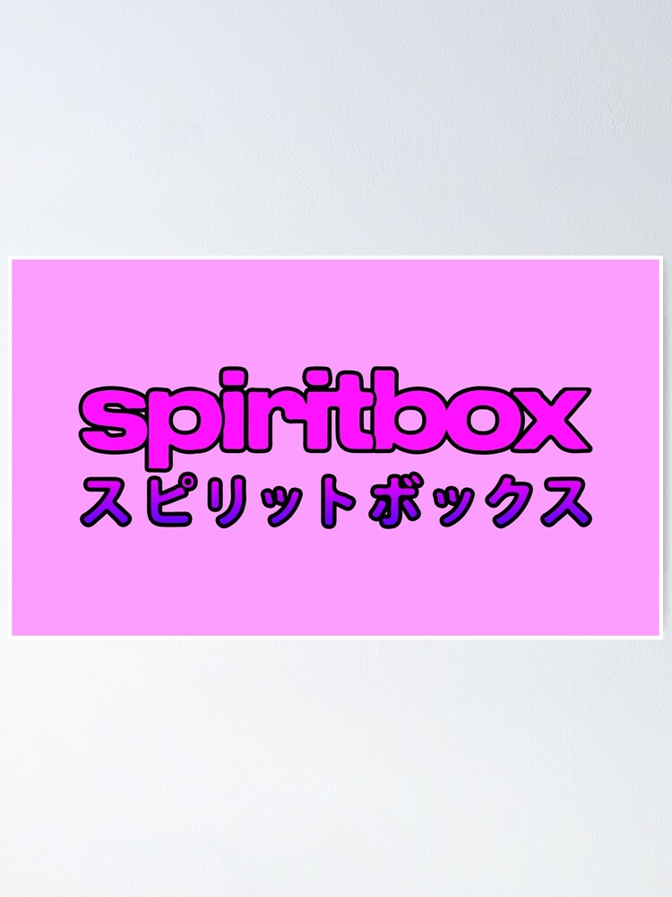"Spiritbox Merch " Poster for Sale by SihnoXOnhis | Redbubble