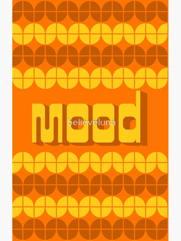 "In A Retro Mood" Poster for Sale by believeluna | Redbubble