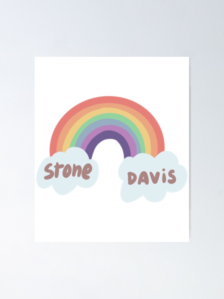 "Rainbow Stone Davis at Wellesley College " Poster for Sale by ...