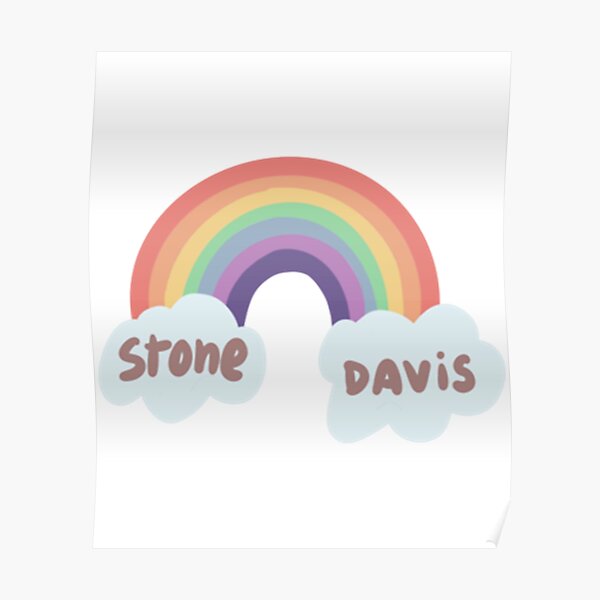 "Rainbow Stone Davis at Wellesley College " Poster for Sale by ...