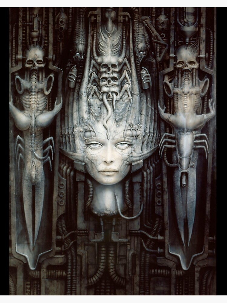 "HR Giger - Li 1 - Art Eessentiel" Art Board Print for Sale by MiloBlaz ...