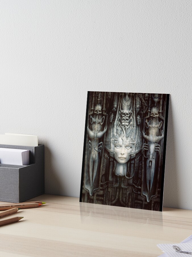 "HR Giger - Li 1 - Art Eessentiel" Art Board Print for Sale by MiloBlaz ...