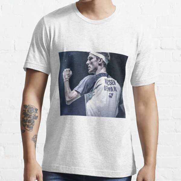 "Badminton Viktor Axelsen" T-shirt for Sale by JakeGoodwin | Redbubble ...