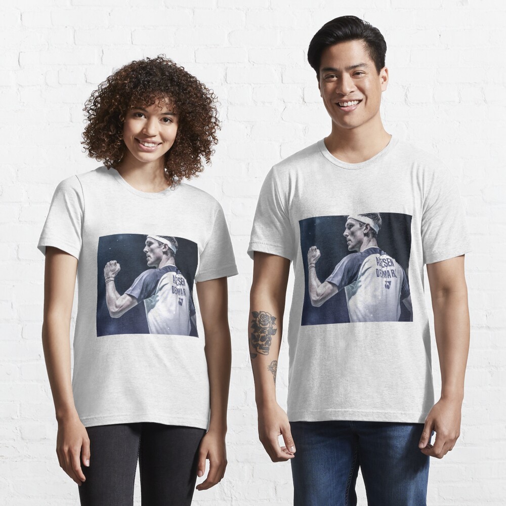 "Badminton Viktor Axelsen" T-shirt for Sale by JakeGoodwin | Redbubble ...