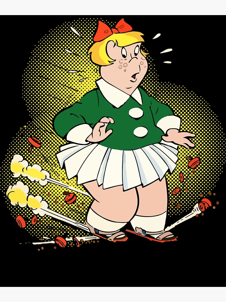 "Little Lotta - Rollerblading Classic " Poster for Sale by bateltanakax ...