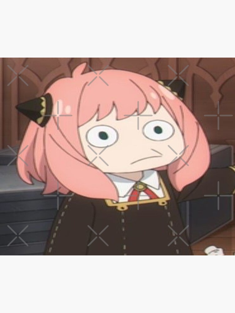 "Anya meme ( spy x family )" Poster for Sale by yuennbunn | Redbubble