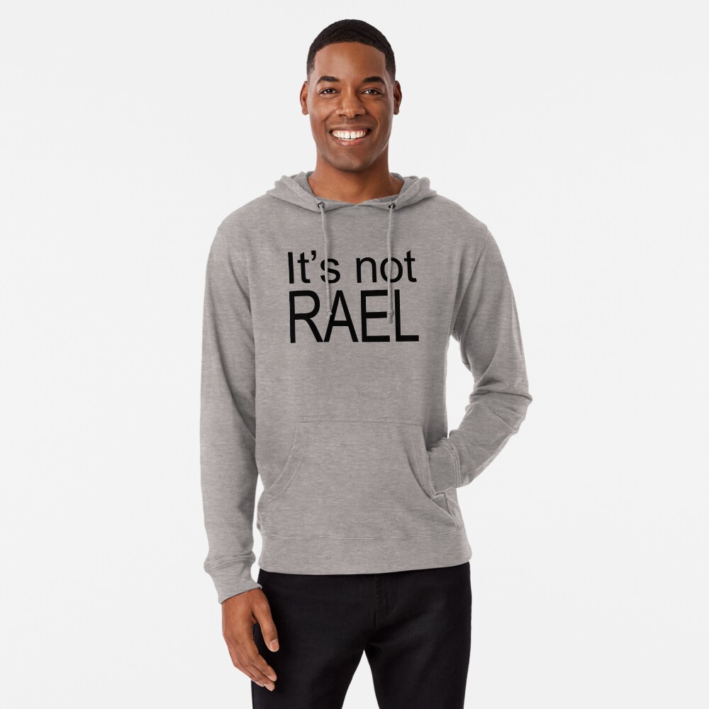 "It_s not RAEL " Sticker for Sale by SketchbookUsa | Redbubble