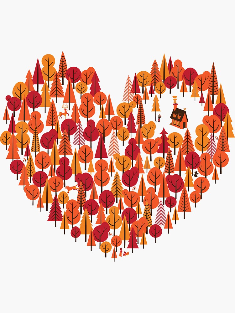 "Wild at Heart" Sticker for Sale by LordWharts | Redbubble