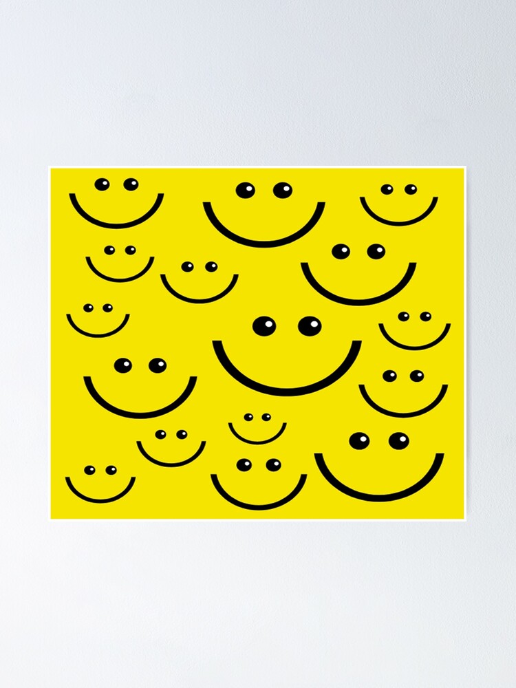 "Smiley" Poster for Sale by janusa | Redbubble