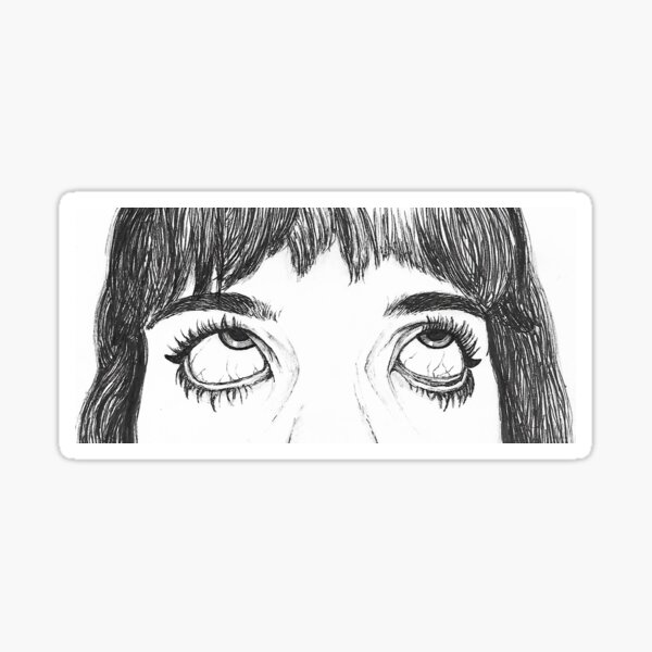 "Eye Roll " Sticker for Sale by kcwhelan | Redbubble