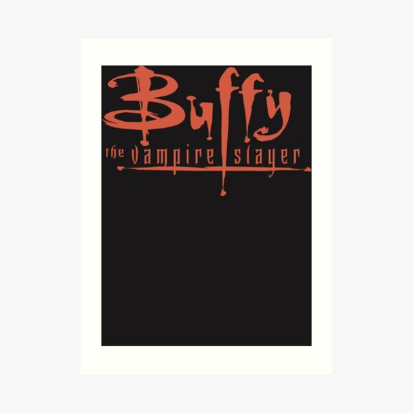 "Buffy The Vampire Slayer Logo" Art Print for Sale by kestenzan | Redbubble
