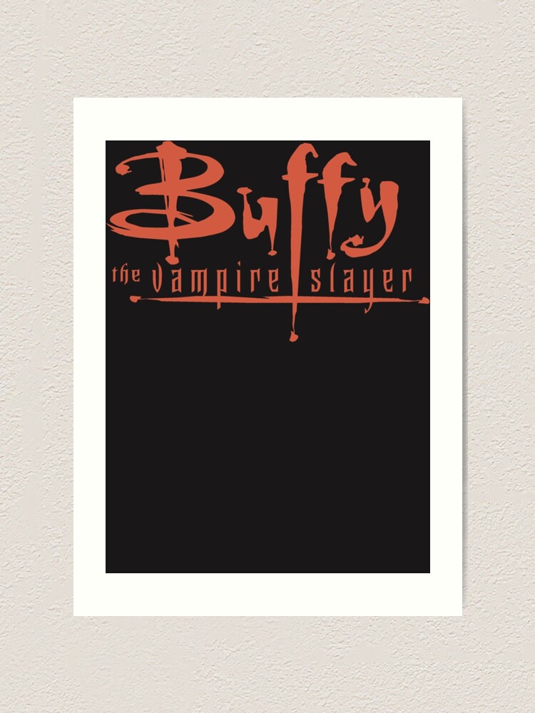 "Buffy The Vampire Slayer Logo" Art Print for Sale by kestenzan | Redbubble