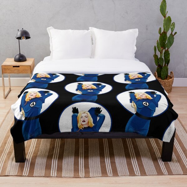 "The Invisible Woman T-Shirt " Throw Blanket for Sale by CourtneyF11636 ...