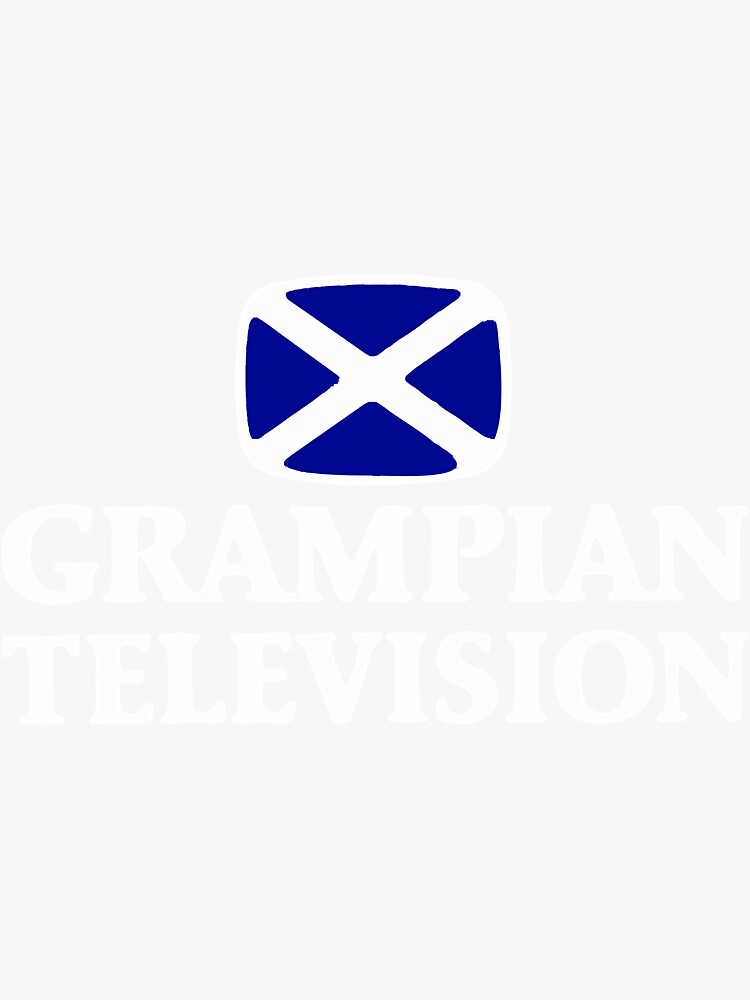 "BEST SELLER Grampian TV Logo Merchandise " Sticker for Sale by ...