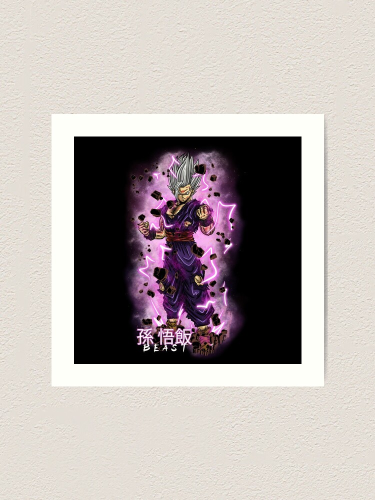 "Son Gohan Beast Form" Art Print for Sale by coretanvector21 | Redbubble