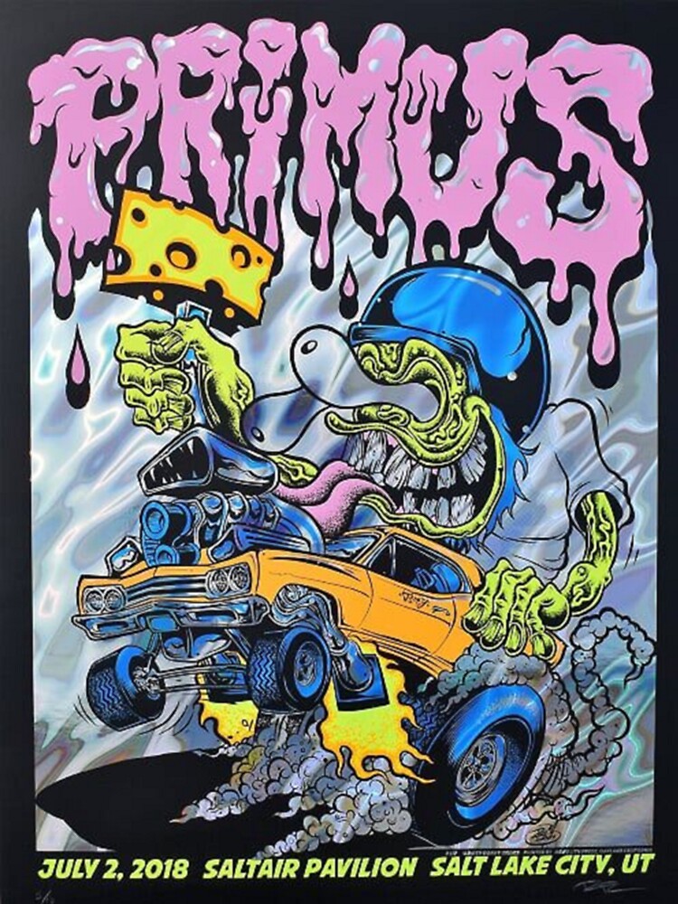 "PRIMUS " Sticker for Sale by TeeAndDeadMeat | Redbubble
