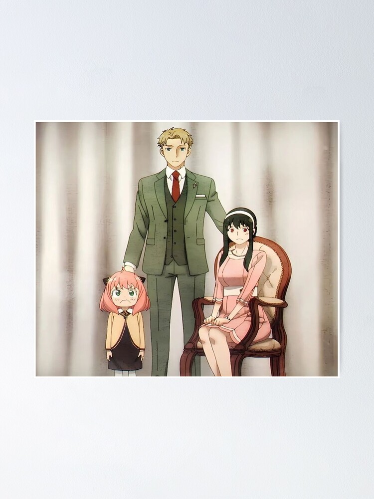 "Forger Family ( Spy x Family )" Poster for Sale by yuennbunn | Redbubble