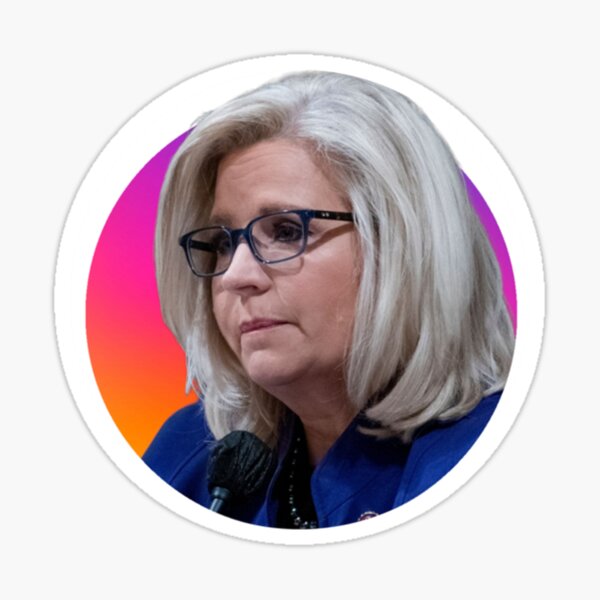 "LIZ CHENEY " Sticker for Sale by joylynnhinto | Redbubble