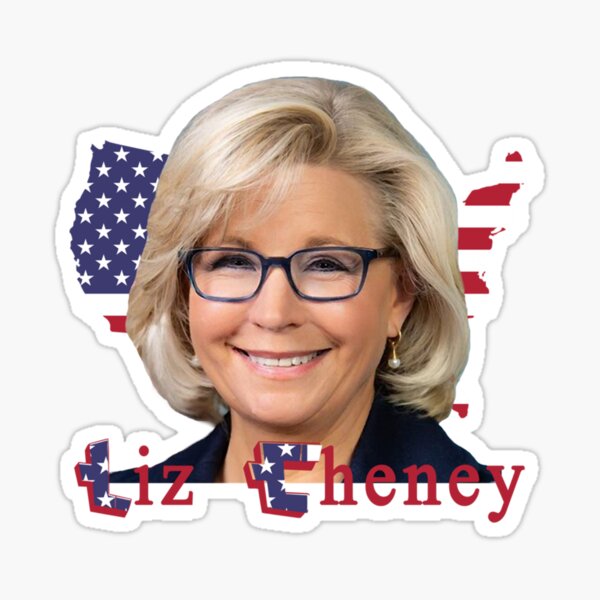 "liz cheney (3)" Sticker for Sale by joylynnhinto | Redbubble