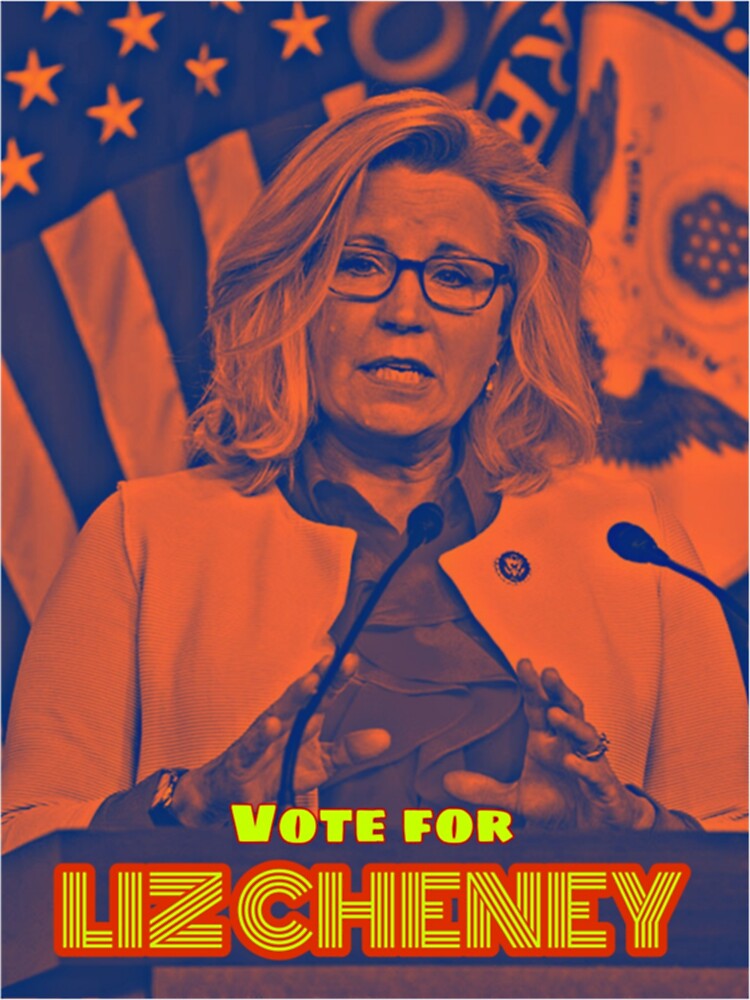 "LIZ CHENEY " Sticker for Sale by joylynnhinto | Redbubble