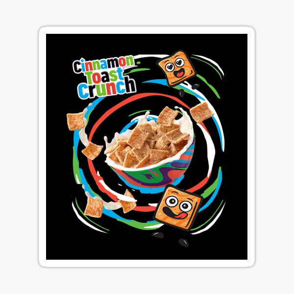 "Cinnamon Toast Crunch Lover Drawstring " Sticker for Sale by LindJasen ...
