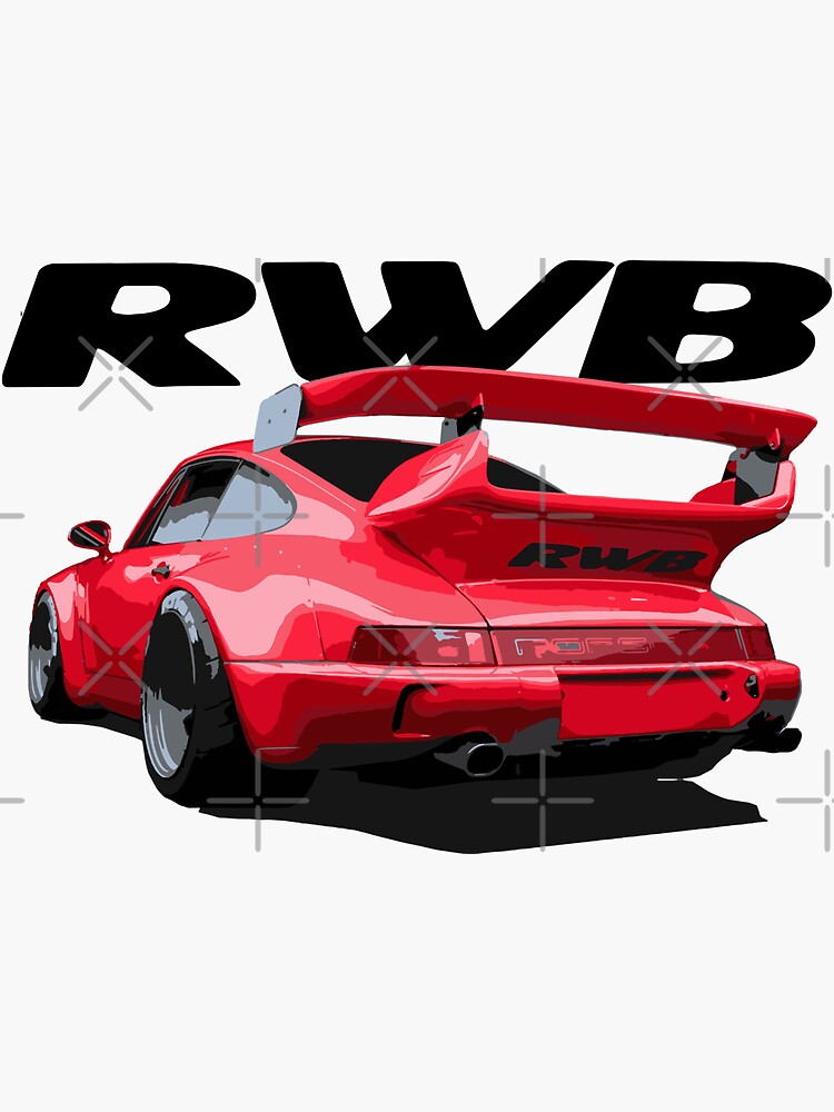 " RWB 964 TURBO high performance sports car German automobile flat-six ...