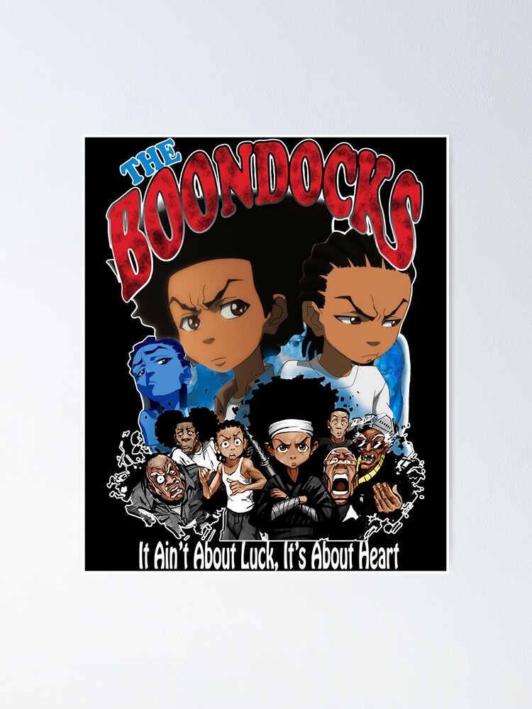"The boondocks sitcom poster " Poster for Sale by KhingHaning | Redbubble