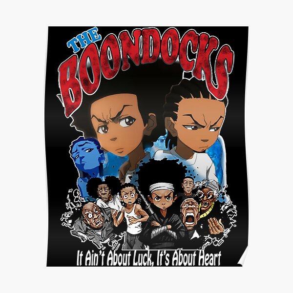 "The boondocks sitcom poster " Poster for Sale by KhingHaning | Redbubble