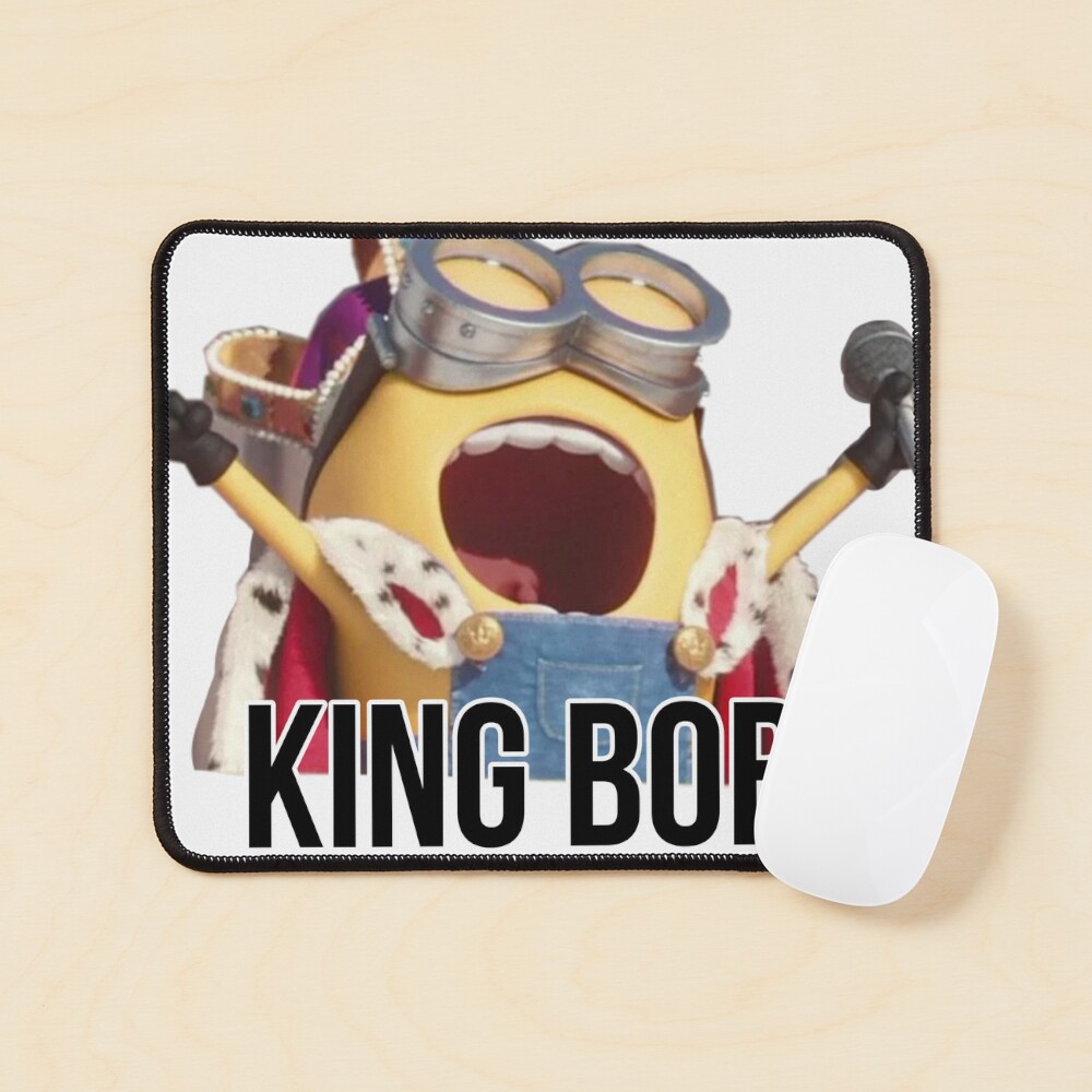 "KING BOB" Sticker for Sale by WowMonkey03 | Redbubble