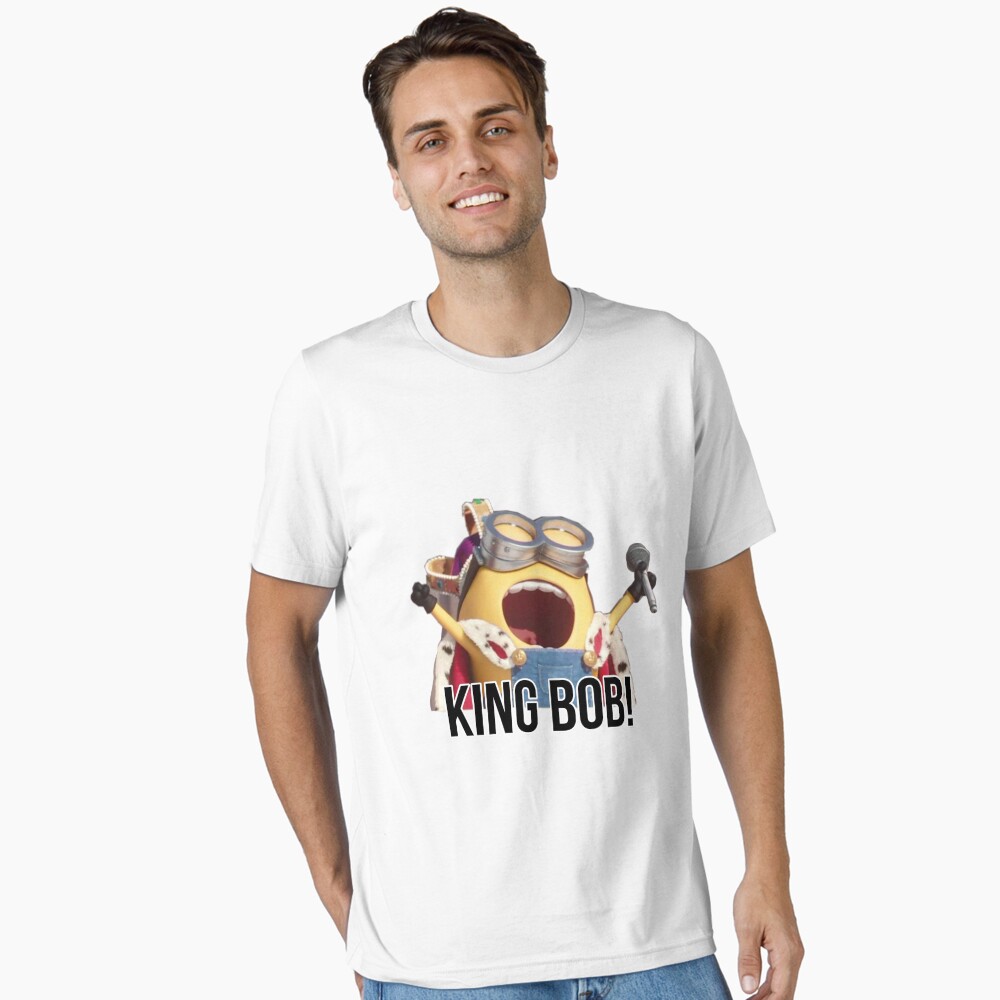 "KING BOB" Sticker for Sale by WowMonkey03 | Redbubble